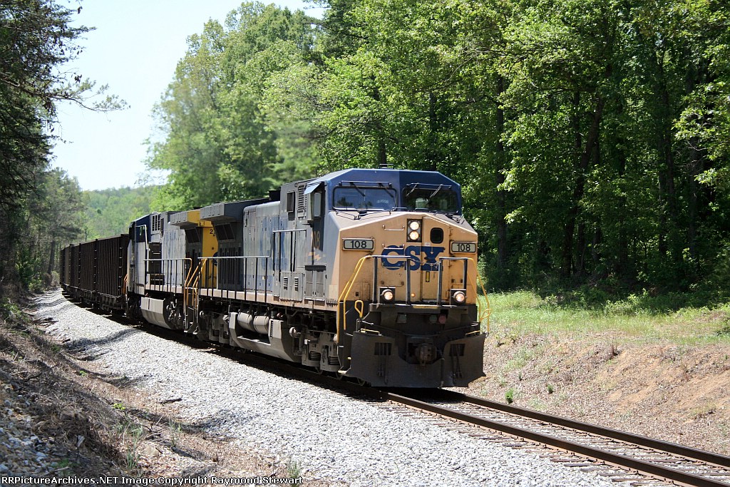 CSX 108 north bound on the K&A sub